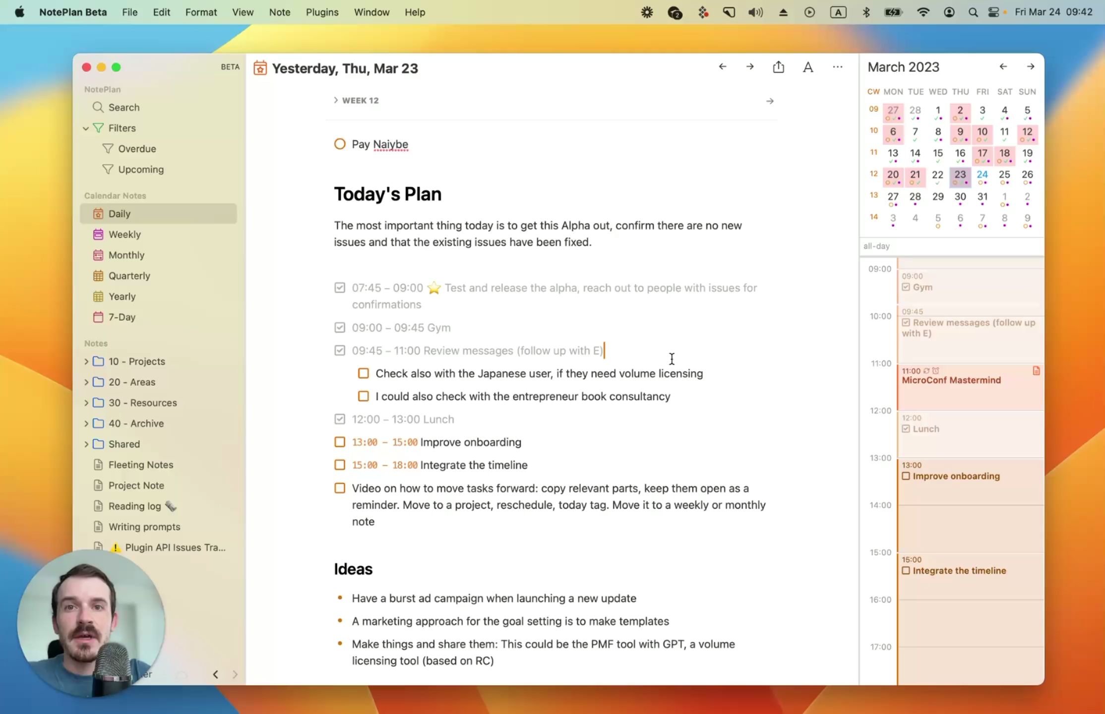 How to review and move your tasks forward? - Descript
